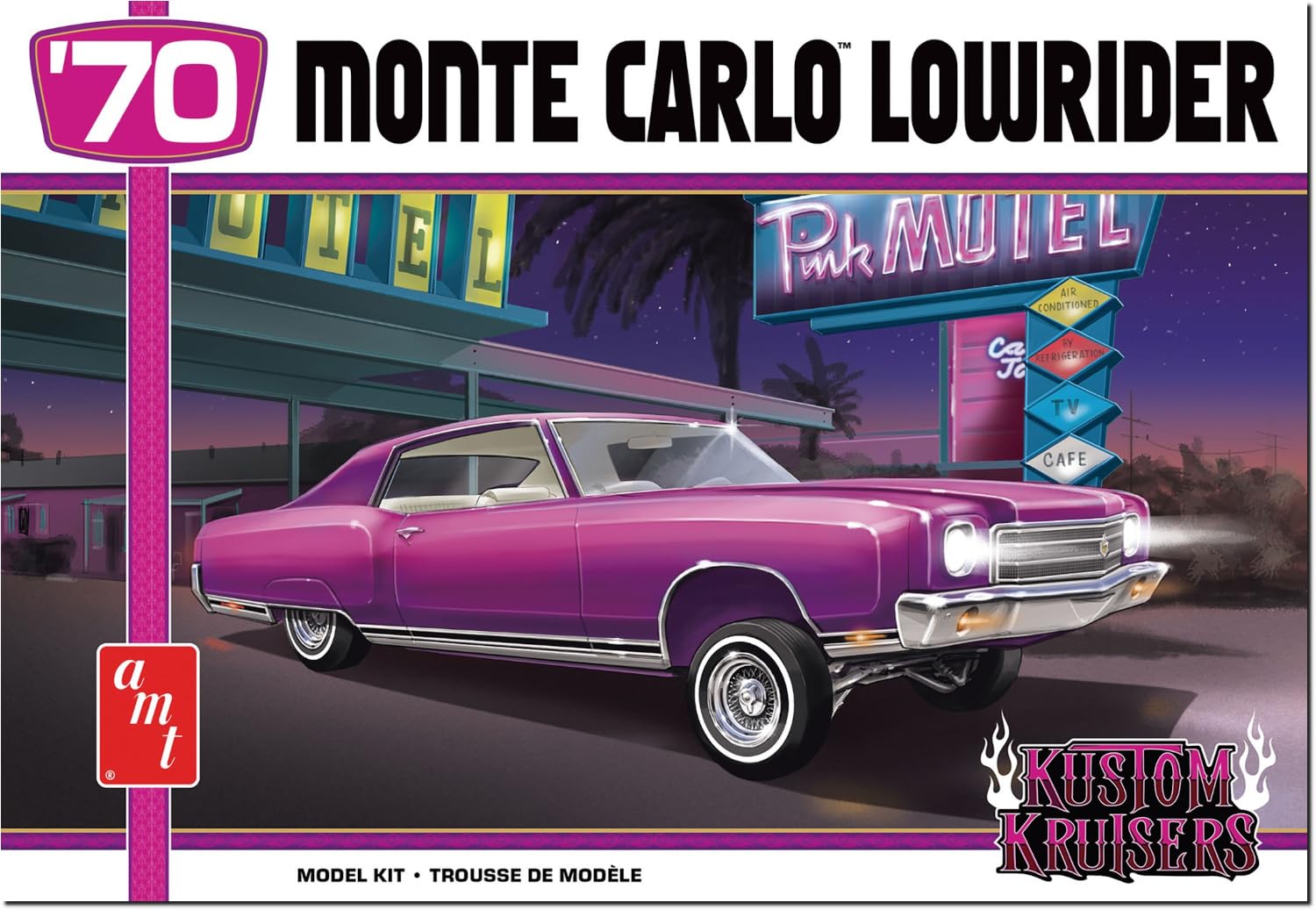 AMT 1970 Chevy Monte Carlo Lowrider 1:25 Scale Model Kit