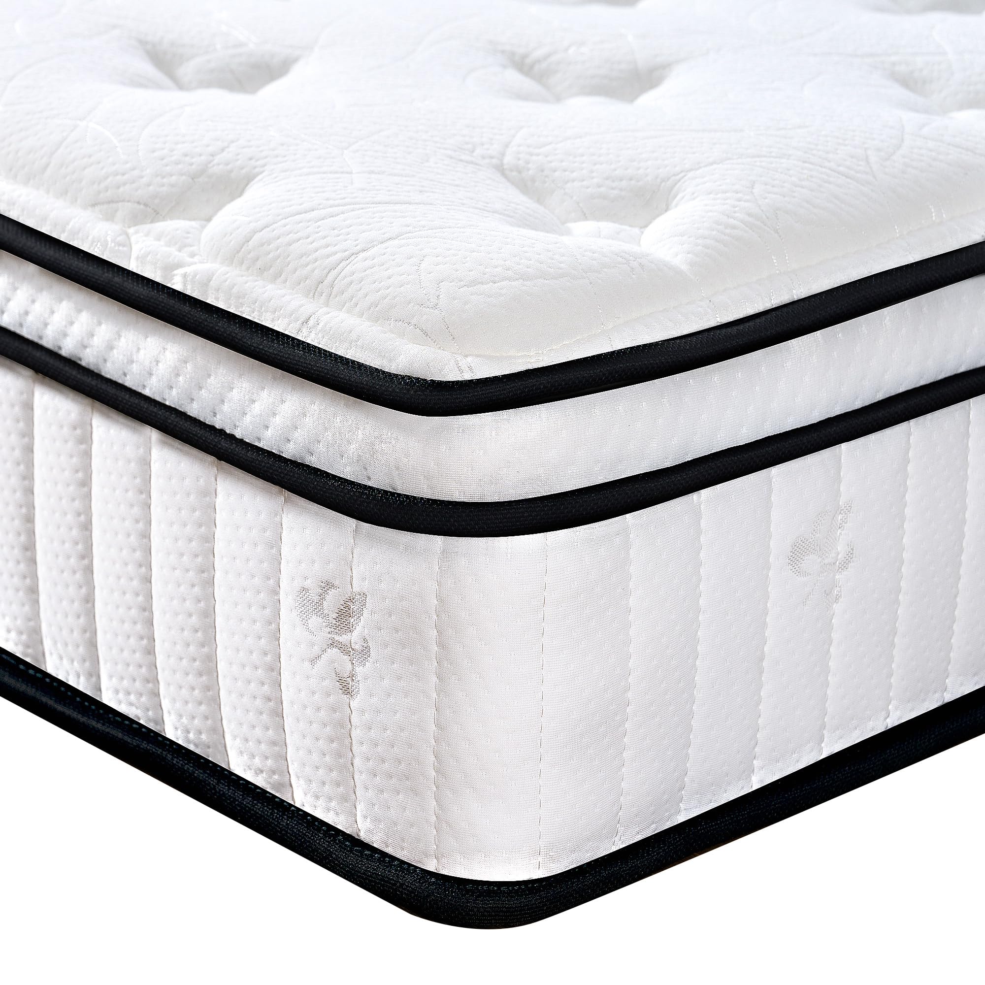 SogesSleep Queen Mattress, 12 Inch Queen Mattress in a Box with Gel Memory Foam Mattress, Medium Firm Mattress for Pressure Relief, Strong Edge Support, CertiPUR-US & Fiberglass Free