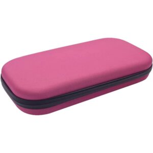 stethoscope carry case -stethoscope hard protective storage box organizer- eva case travel bag doctor nurse accessories (pink),