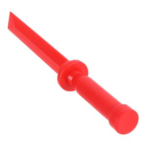 plastic chisel scraper, wheel weight remover plastic scraper tool, tire weight removal tool plastic paint scraper plastic scrapers non scratch for removes debris, adhesives, film, paint