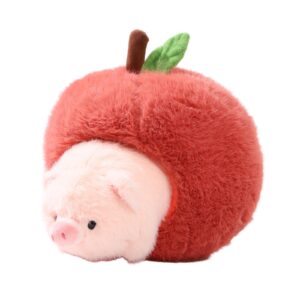 tianchangzc lovely pig stuffed animal plush pillow 9.8inch funny detachable pig toy soft plushie pillow cute animal ornaments party decor birthday gift for boys and girls