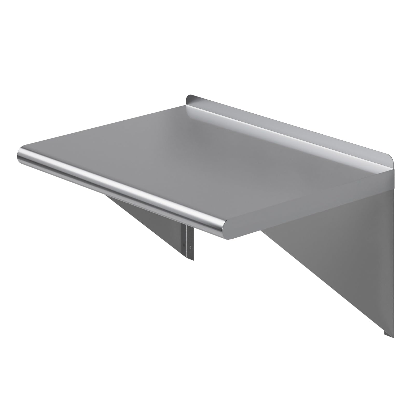 AmGood 18" X 24" Stainless Steel Wall Shelf | NSF | Metal Shelving | Garage, Laundry, Storage, Utility Room | Restaurant, Commercial Kitchen