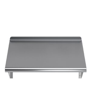 AmGood 18" X 24" Stainless Steel Wall Shelf | NSF | Metal Shelving | Garage, Laundry, Storage, Utility Room | Restaurant, Commercial Kitchen