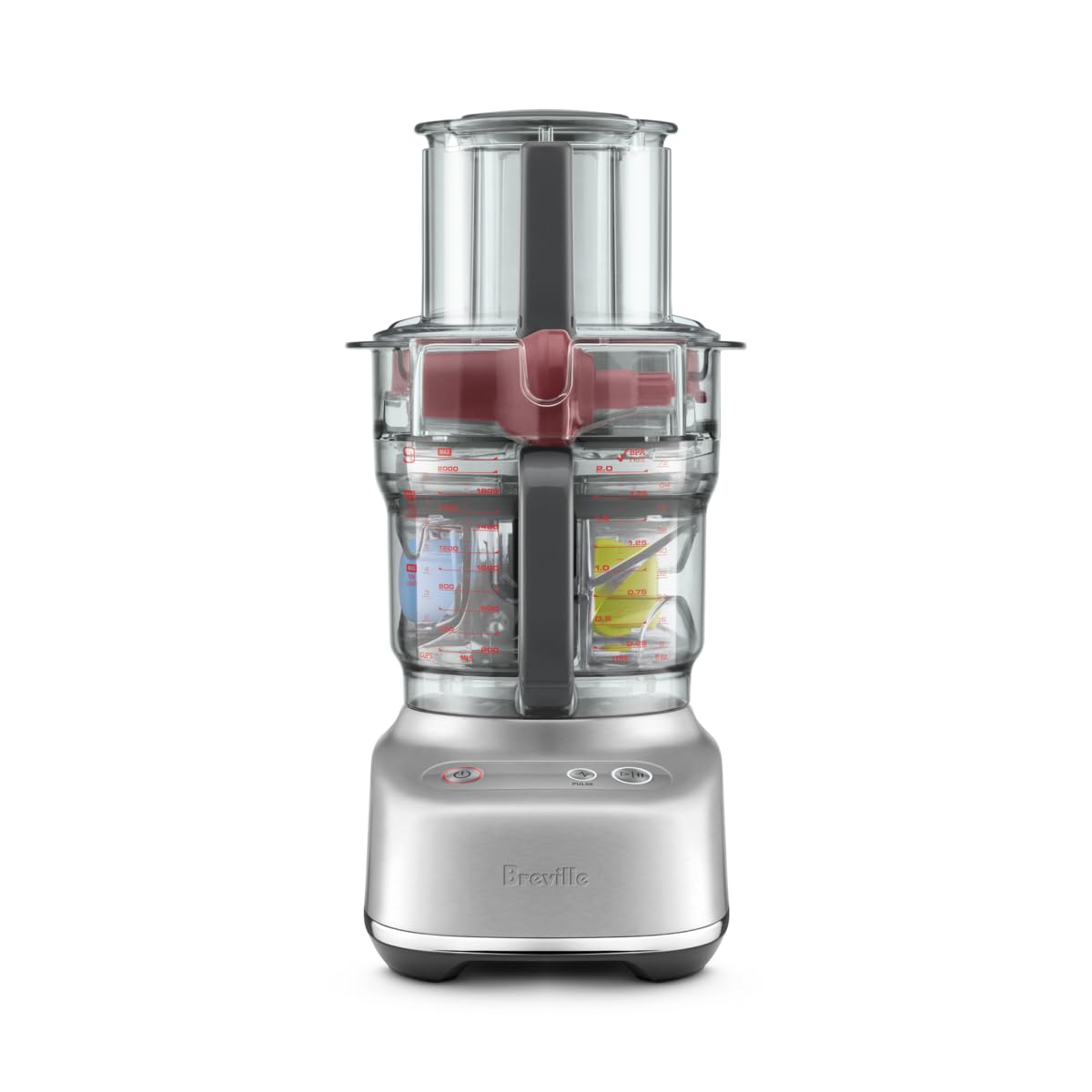 Breville Paradice 9-Cup Food Processor, Brushed Stainless