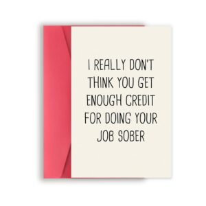 missonemi funny boss day card gift, best retirement card gifts for woman men, just because card for him her, heartfelt thank you card for coworker work friend leader