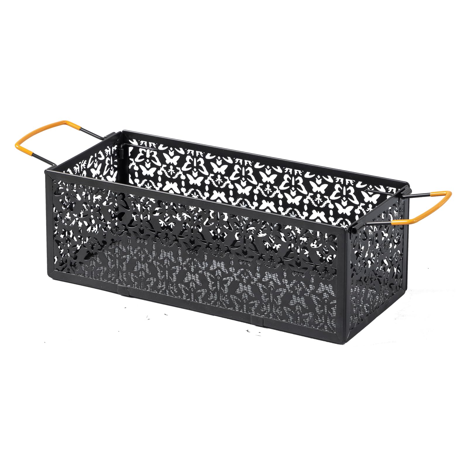 OhuaCason Toilet Paper Holder for Small Bathroom Storage: Toilet Paper Storage Basket for Small Spaces Apartment - Black