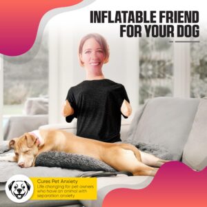 Gerty - Inflatable Friend for Your Dog| Dog Separation Anxiety Relief | Calms Your Dog | Dog Stress Relief