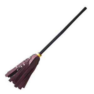 ragyzity witch broomstick costume accessories, halloween witch broom plastic witch broomstick cosplay broom props, realistic wizard flying broom stick accessory for costumes, halloween decorations