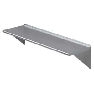 amgood 18" x 60" stainless steel wall shelf | nsf | garage, laundry, storage, utility room | restaurant, commercial kitchen