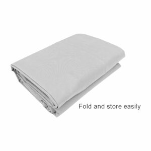 Patio Furniture Covers Waterproof Outdoor Furniture Covers for Winter Outdoor Rectangle Table and Chair Set Covers, Dust Proof Furniture Protective Cover (light gray, sofa set cover)