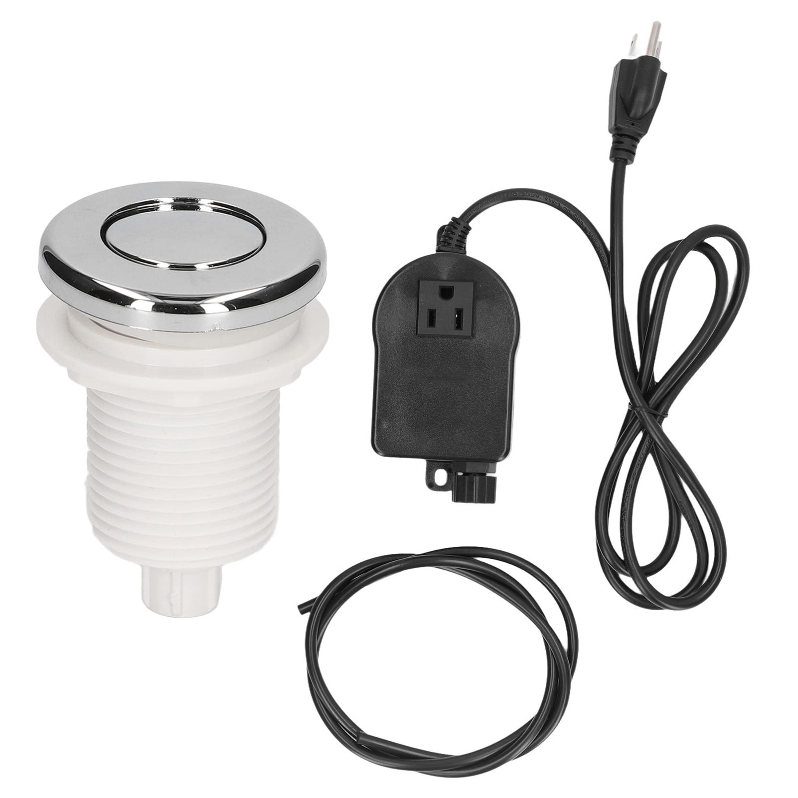 Garbage Disposal Air Switch Kit with ABS Material - Safe and Easy Installation for Kitchen Sinks, Bathtubs, and More