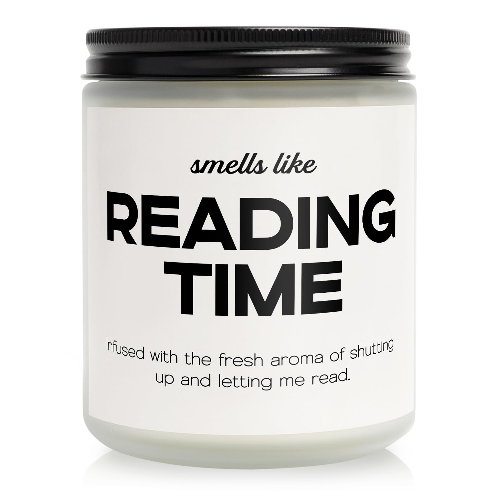 Book Lovers Gifts, Gifts for Readers - Lavender Scented Book Lover Candle, Christmas, Birthday, Mothers Day, Retirement Gifts for Book Lovers Women Men Librarian Bookworm