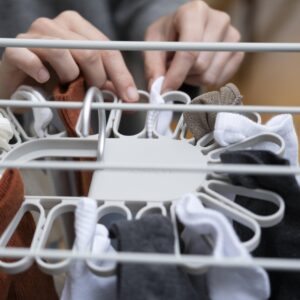 Joseph Joseph Petal 22-Piece Small Item Drying Hanger Rack for Socks and Underwear