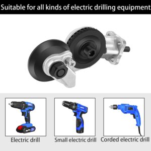 7PCS Electric Plate Cutter for Metal Drill, Sheet Metal Nibbler Drill Attachment, Sheet Metal Cutter Tool with Adapter, Easy Metal Plate Cutting for Iron, Whiteboard, Steel, Copper, Aluminum