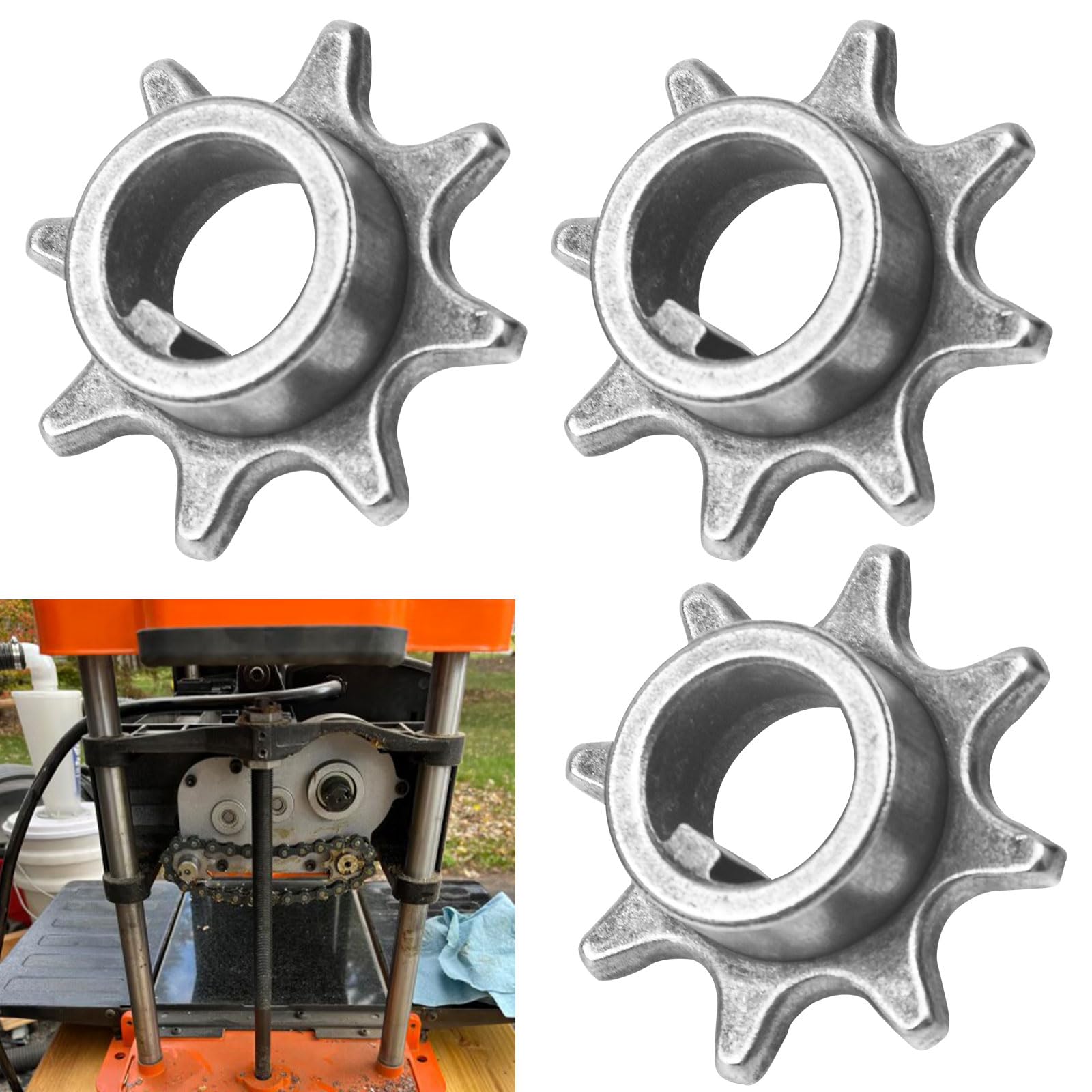 3 Pcs 285928-00 Planer Sprocket Replacement Compatible with DeWalt DW733, 1 DW733, 2 DW733-B2, DW734