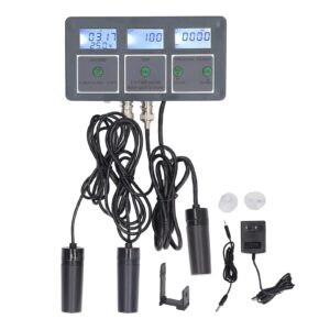 multi parameter water quality tester s.g ph ec salt orp tds cf temp 8 in 1 rechargeable online monitoring monitoring tool for aquarium