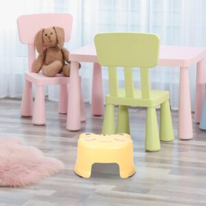 Amosfun Bathroom Non-Slip Stool Stools for Classroom Nursing Stool Plastic Stools Foot Stools Small Stools for Bathroom Stool for Short Stool Step Stool Cute Step Stool