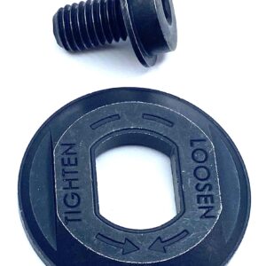 TTocenb N621119 Steel Outer Clamp Washer 648697-00 DCS372 Blade Bolt FITS DCS390 DCS391 DCS392 DC310 DCS373 Circular Saw DC310K DC390B DCS393 New Compatible Replacement For DeWalt Part Assembly