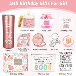 Sweet 16 Gifts for Girls 16th Birthday Gifts for Girls Teenager Girl Gift Ideas 16 Birthday Gifts for Girls Teen Girl Birthday Gifts for 16 Year Old Girls Gifts for Teenagers Unique Sweet 16 Gifts