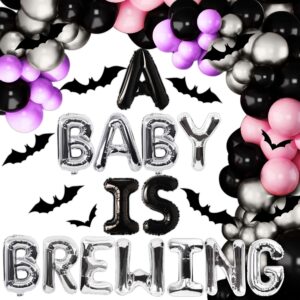 jevenis ghost gender reveal decorations baby is brewing decorations boy or girl gender reveal decorations