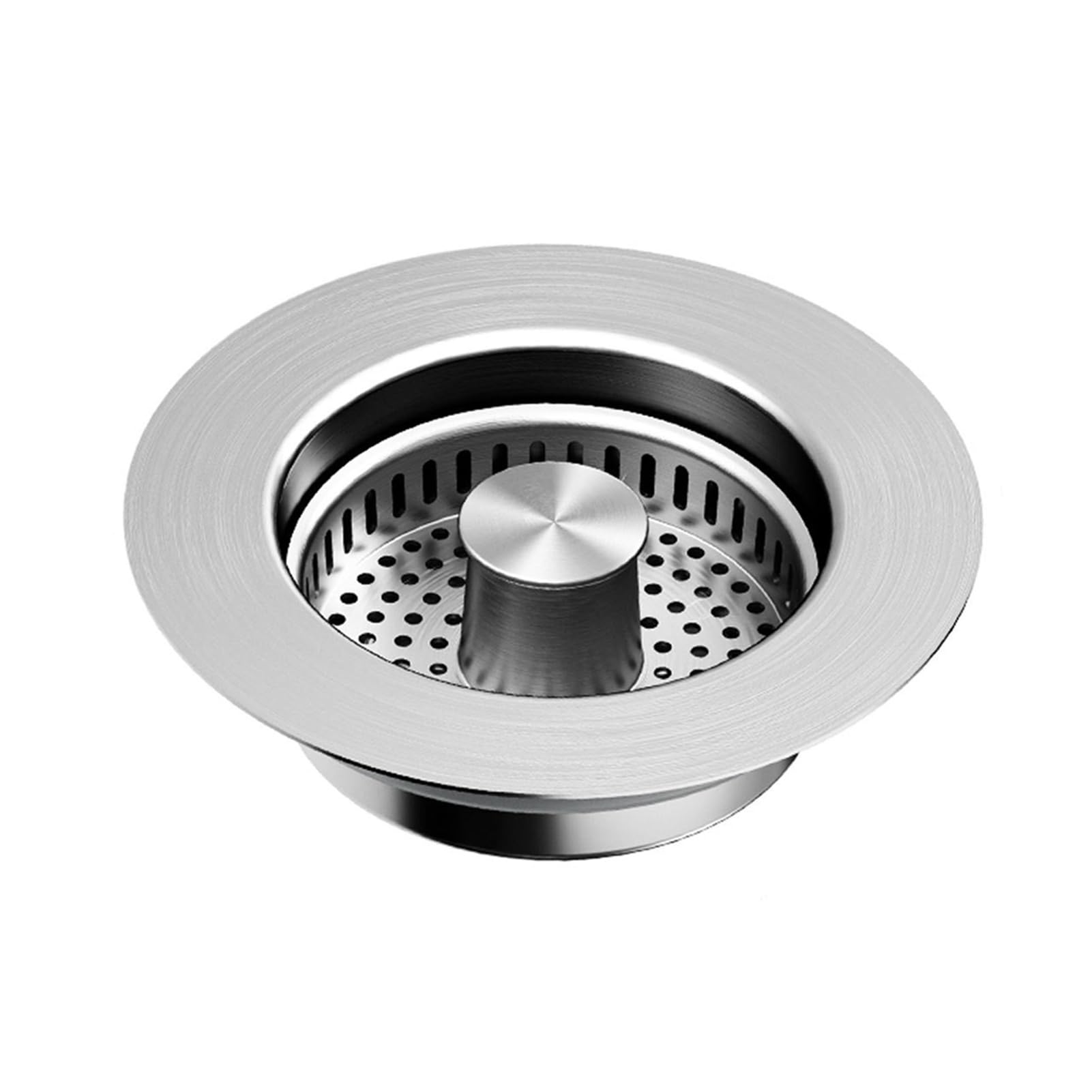 Tacarlha Premium Stainless Steel Sink Strainer - Versatile, Durable, and Eco-Friendly - Spring Core Design for Easy Water Control and Quick Drainage - Set of 1 or 2 for Kitchen Upgrade 2pcs