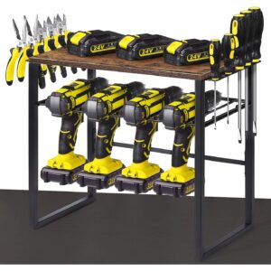 bed bath & beyond bench top power tool organizer with 4 drill holders