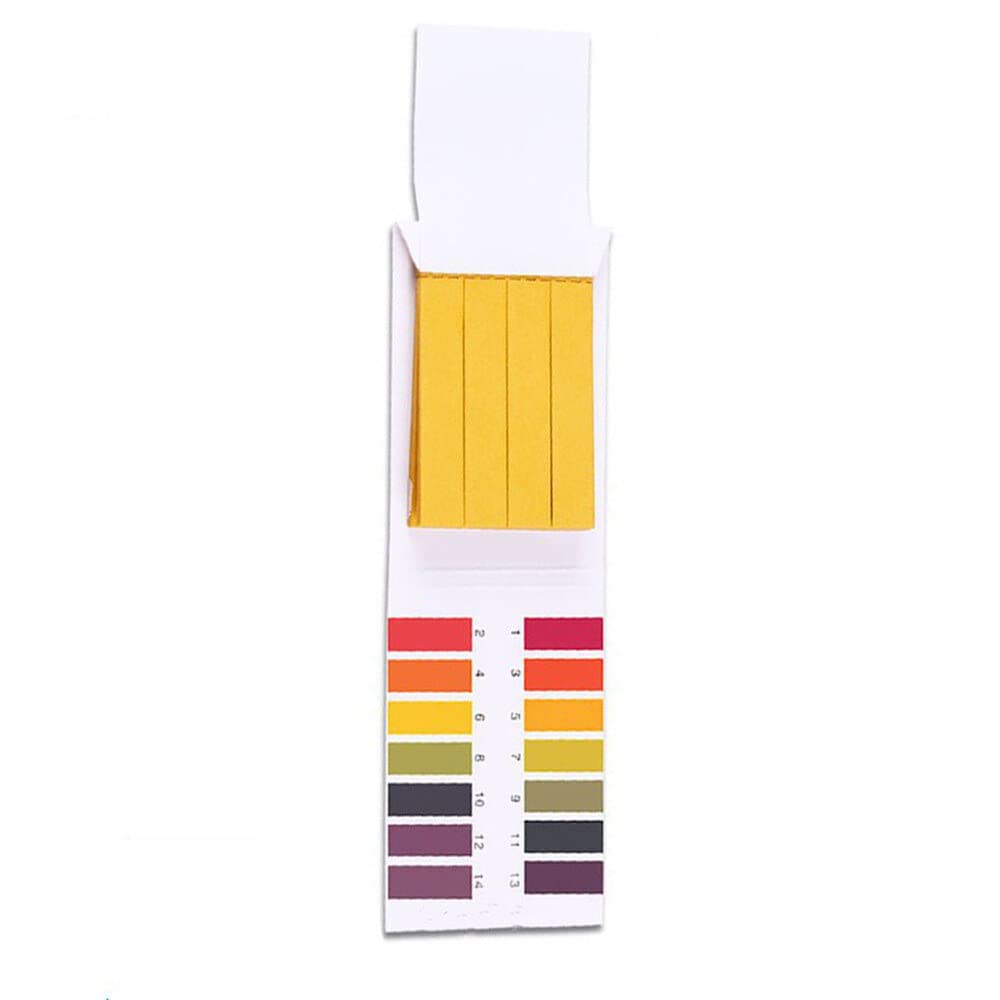 generic 80 Strips Professional 1-14 Ph Litmus Paper Ph Tester Papers Ph Meters Indicator Paper Water Cosmetics Soil Acidity Test Strips Durability