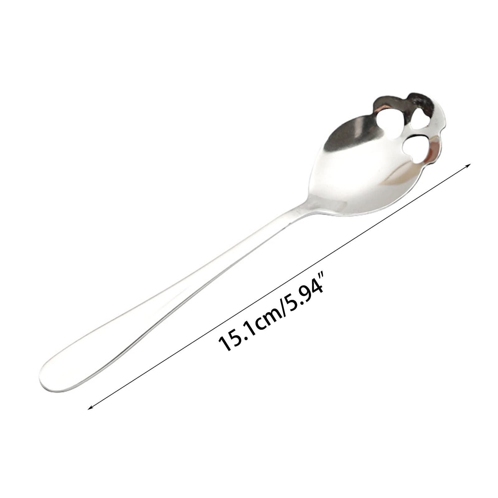 Skull Shaped Coffee Spoon Dessert Spoon Kitchen Spoon Halloween Dinner Spoon Kitchen Tableware Stainless Steel