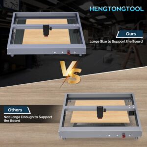 HENGTONGTOOL Honeycomb Laser Bed 500 x 500mm, Honeycomb Working Table with Aluminum Panel for Most Engraver Cutting Machine, Laser Engraver Accessories (Working Area 450 x 450mm)