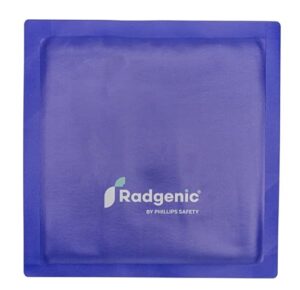 colortrieve radgenic x-ray protective blanket - 12" x 12", lead free 0.5mm protection