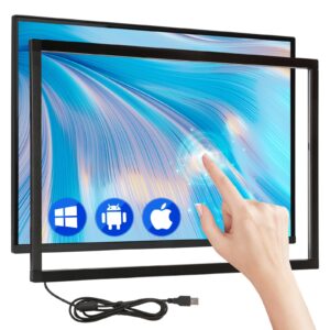 40 inch infrared touch frame 20 points ir touch screen panel with usb infrared touch screen overlay suitable for touch monitor tv frame, touch whiteboard digital signage, kiosks, automation retailers