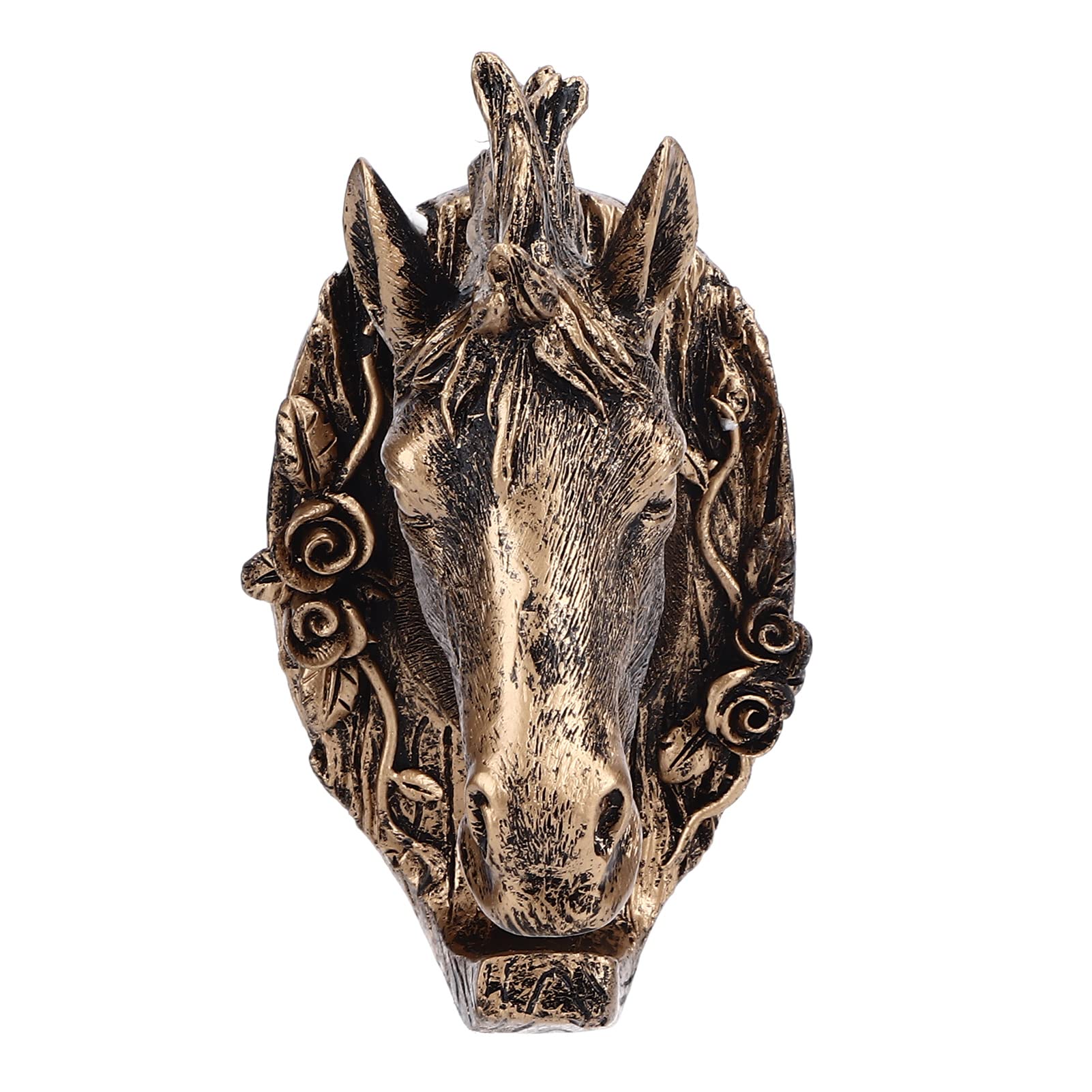 Zerodis Handmade Horse Head Wildlife Art Wall Hook Living Room Bathroom Kitchen Decoration, Zerodis3zum892x47