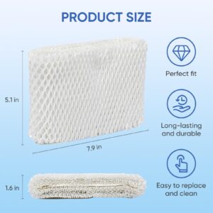 BIHARNT 6 Pack Humidifier Filters HAC-504 Replacement for Honeywell Humidifier Filter, Filter A Humidifier Filter Replacement for HCM300/350/600/700 Honeywell Humidifier, White