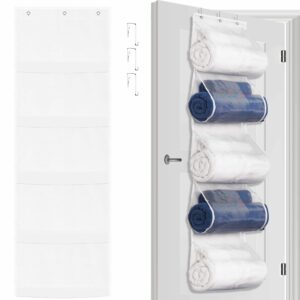 over door towel organizer for bathroom, soft towel holder racks good for small space