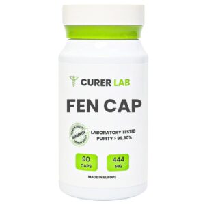 curer lab fen 444 mg | 90 capsules | purity > 99.90%