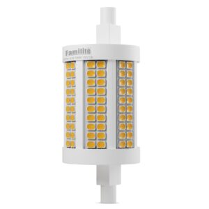 familite r7s led bulb 78mm, no-flicker, 20w dimmable j78 flood light, 150w halogen t3 replacement for torchiere wall sconce work light banker light, warm white 3000k