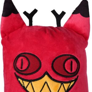 Oumelfs 27.5in Alastor Plush Toy Doll Cat Radio Demon Plushies Anime Stuffed Figure Animal Pillow Gifts for Birthday