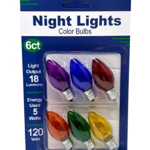 UI PRO TOOLS Color Night Lights Bulbs 6PC