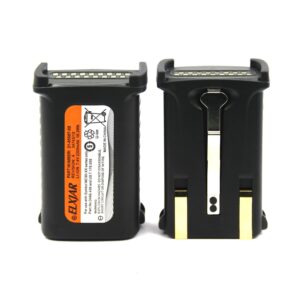 hflexgrad (2-Pack) 7.4V 2600mAh Battery Replacement for Motorola & Symbol MC9000-G/K Series Scanners, MC9050 MC9060 MC9090 MC9190 MC92N0 Barcode Scanner