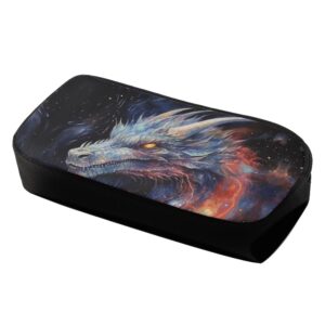 Ouhene Dragon Pencil Case for Men Women,Large Capacity Pencil Box for Boys Girls,Pencil Case Pouch with Zipper for School Work Travel