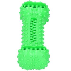 dog chew toy, high elasticity pet dental care tool for dogs for chewing (green)