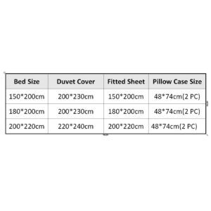 Generic Bset,Thin Strip Cotton Duvet Cover Set Fitted Bed Sheet for Summer,Soft Breathable Bset/V/200 * 220Cm(79 * 87Inch)