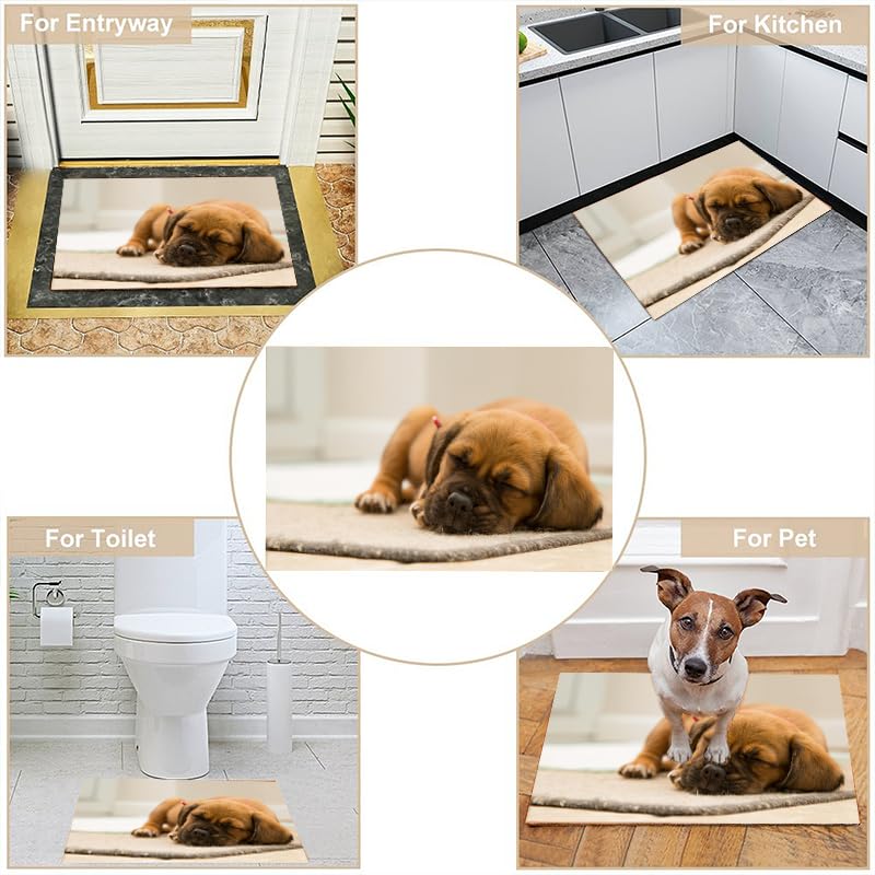 Personalized Custom Rug Area Carpet with Your Image Photo, Customized Carpet Anti Slip Washable Door Mat Decoration for Home Bedroom Living Room Office Garden