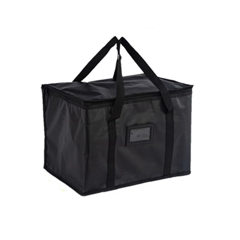 Large Insulated Food Delivery Bag for Pizza Delivery, Grocery- Cooler Bag, Food Warmers for Parties, Thermal Bags for Cold and Hot Food Carrier (L)