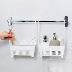 Montesy Storage Basket With Hanging Hook Household Shower Supplies