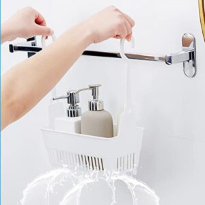 Montesy Storage Basket With Hanging Hook Household Shower Supplies