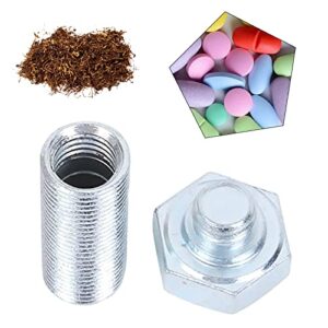 Metal Screw Storage Box Hide Storage Container For Coin Jewelry For Small Items Organize