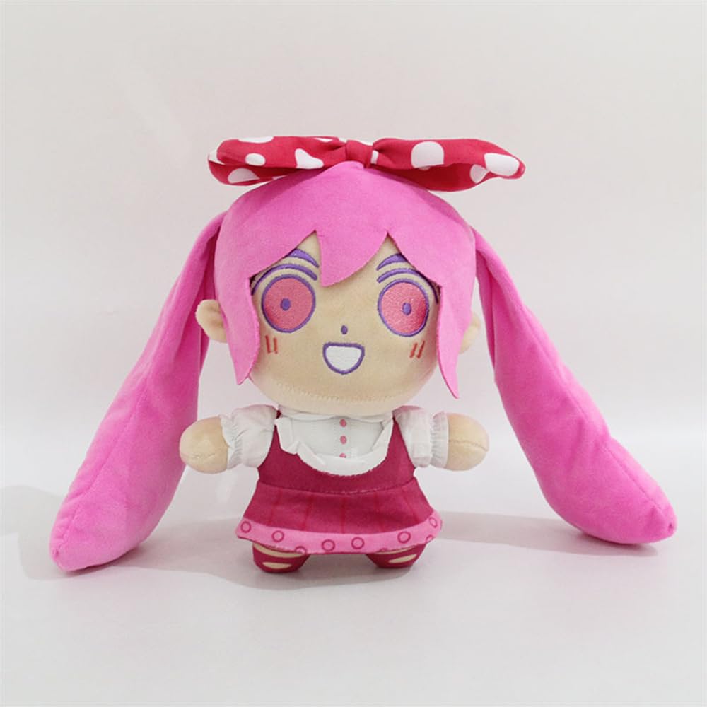 Omori Plush Toys, 9'' Omori Sunny Basil Kel Hero Aubrey Mari Game Characters Plushies Figure Stuffed Pillow Cartoon Merch for Children and Fans (Pink A)