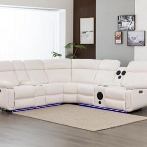 Kingway S-1880 Sectional, WHITE