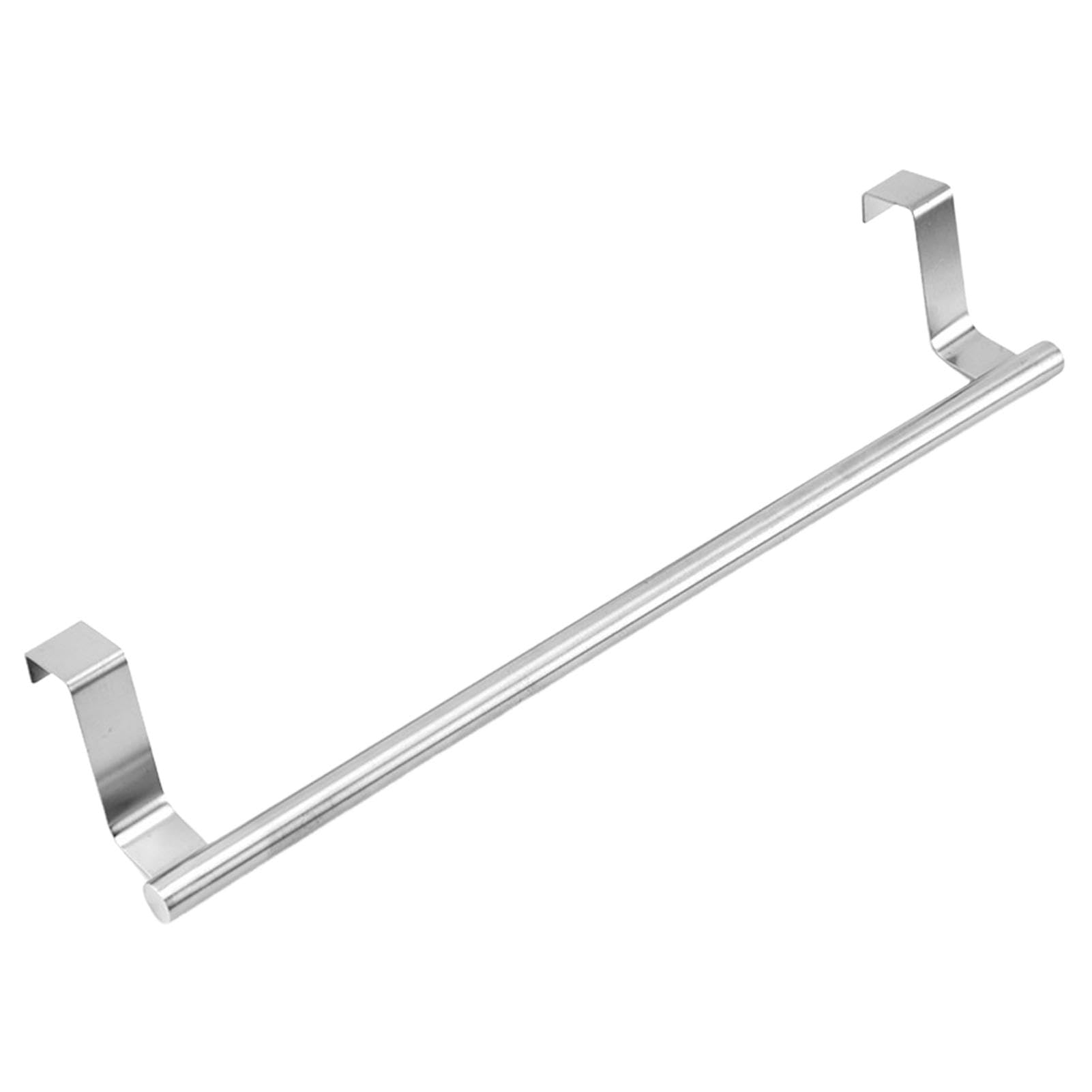 Towel Hanger for Door - Over the Door Hook Rack for Bathroom or Kitchen | Stainless Steel Towel Holder, Space Saving Organizer, Stainless Steel Household Towel Rack, Rustproof No Drilling Towel Hanger